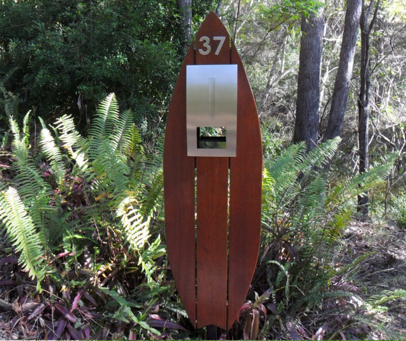 Burleigh Merbau Timber Letterboxes By Guanavations Gold Coast